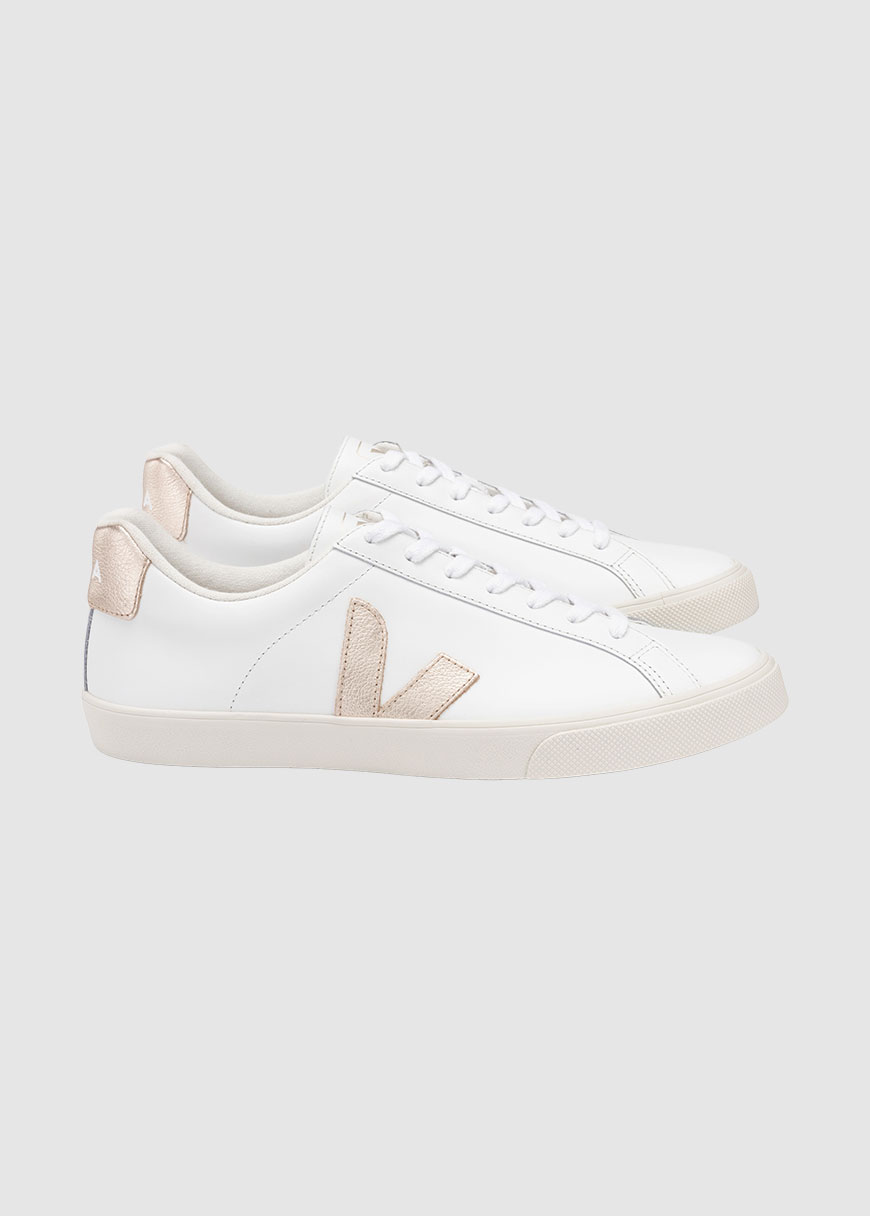 Veja W' Esplar Logo Leather bei greenality